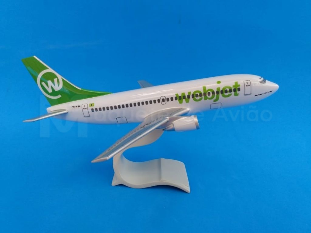 737-300 WEBJET 30 cm - Maquete de Avião
